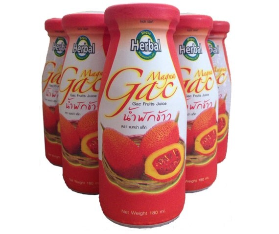 Gac Fruit Juice Fresh Organic Bitter Cucumber Gac Seeds by HiHerb