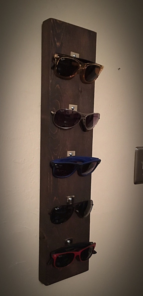 Wall Sunglass Displayholder Holds 5 Pairs