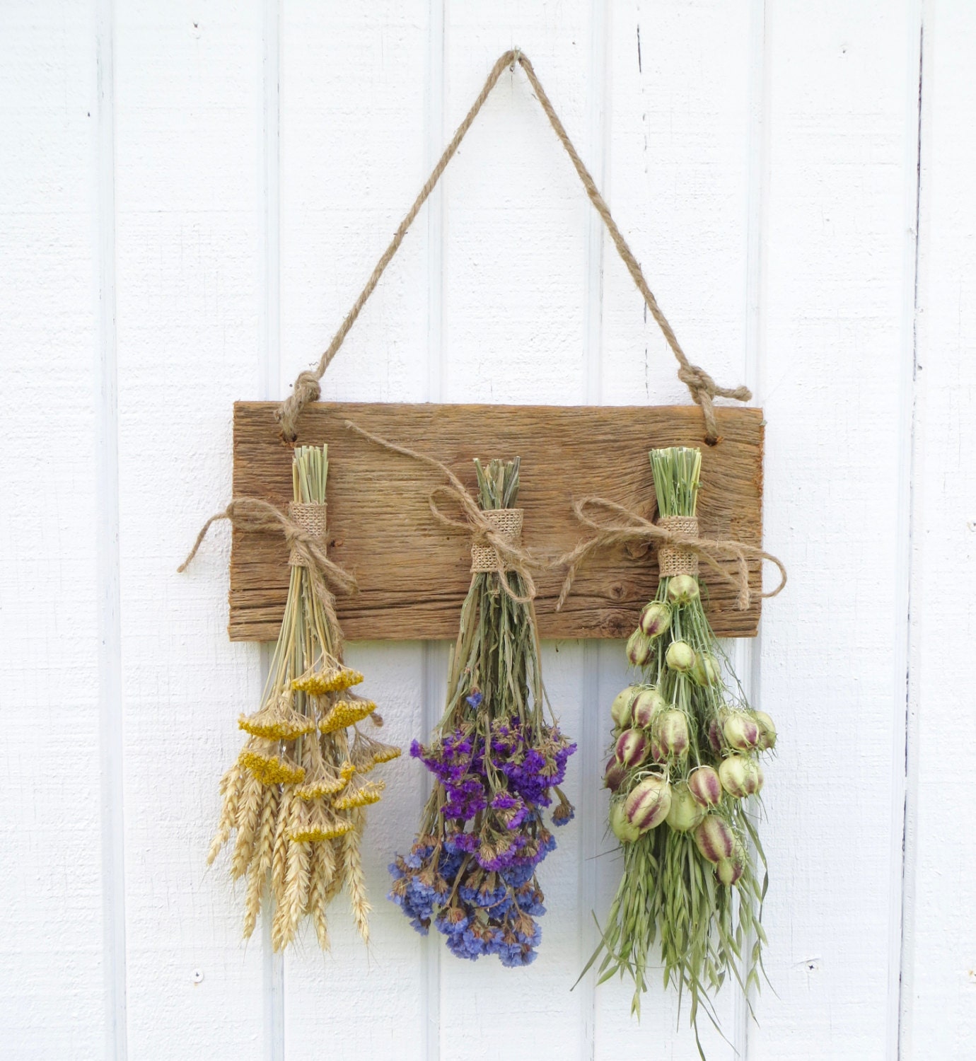 Flower Drying Rack Barn Board Flower Rack Flower Bunches Flower Drying Rack Barn Board Flower Rack Flower Bunches