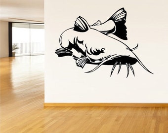 Catfish decal | Etsy