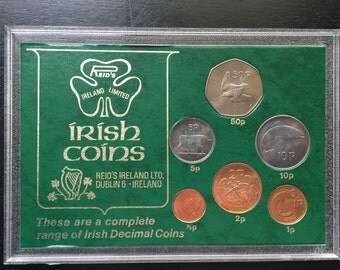 Vintage irish coin | Etsy