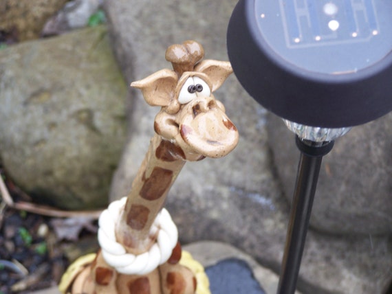 giraffe solar light