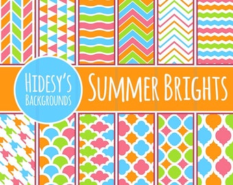 Lotus Floral Digital Paper / Background / Pattern GOLDEN