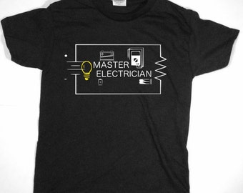 Electrician shirt | Etsy