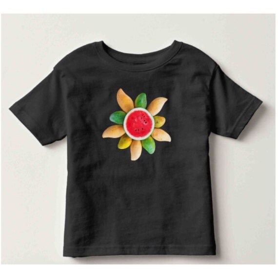 Sun Flower Fruit Design by Teelishes on Etsy