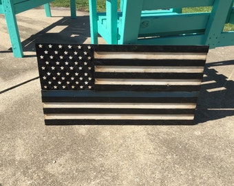 Thin blue line decor | Etsy