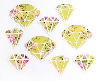 Diamond shape cutout | Etsy