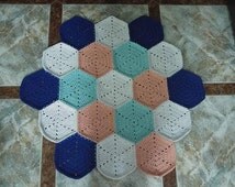 Unique hexagonal rug related items | Etsy