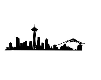 Seattle Skyline Coloring Coloring Pages