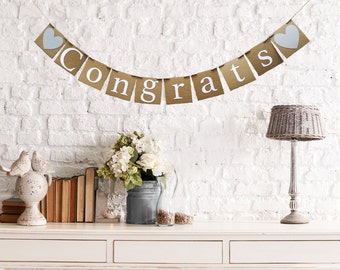 Congrats sign | Etsy