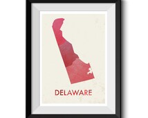Popular items for delaware poster on Etsy