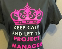 Unique project manager related items | Etsy