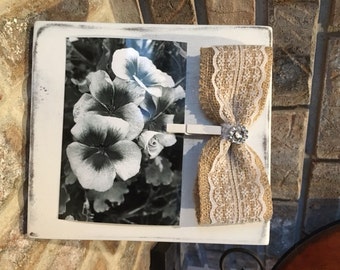 Lace picture frame | Etsy