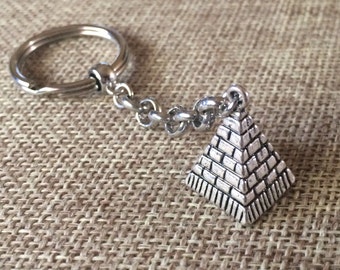 Pyramid keychain | Etsy