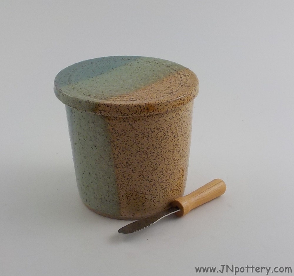 Ceramic Butter Keeper Stoneware Butter Crock Cooks Tool