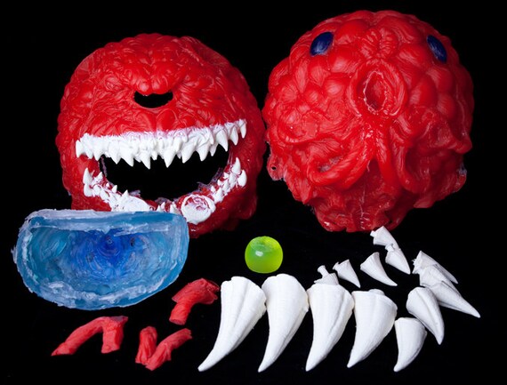 Items similar to DOOM Cacodemon Unassembled tinted resin casting on Etsy