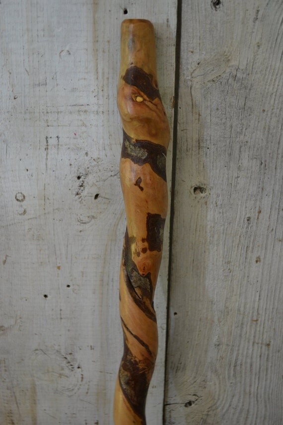 Natural Sweet Gum Vine-Twisted Walking Stick Staff Hiking