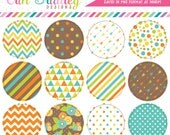 Items similar to Digital Circles Clipart, Circle Frame Clip Art ...