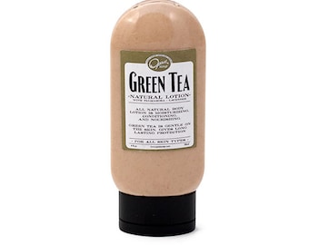 Green tea lotion | Etsy