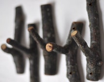 Unique tree branch hanger related items | Etsy