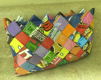 Candy wrapper purse | Etsy