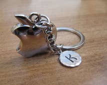 Unique apple key ring related items | Etsy