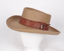 Popular items for straw cowboy hat on Etsy