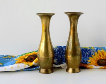 India brass vase | Etsy