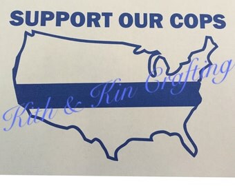 Texas police decal | Etsy