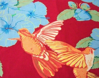 Hummingbird fabric | Etsy