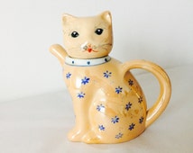 Unique cat tea pot related items | Etsy