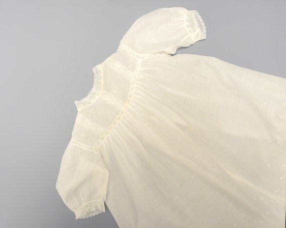 Vintage Baby Clothes 1900's Handmade Victorian Ivory
