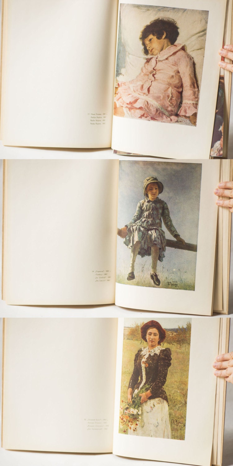 Ilya Repin Russian painter book classical Russian realist