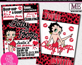 Betty boop birthday | Etsy