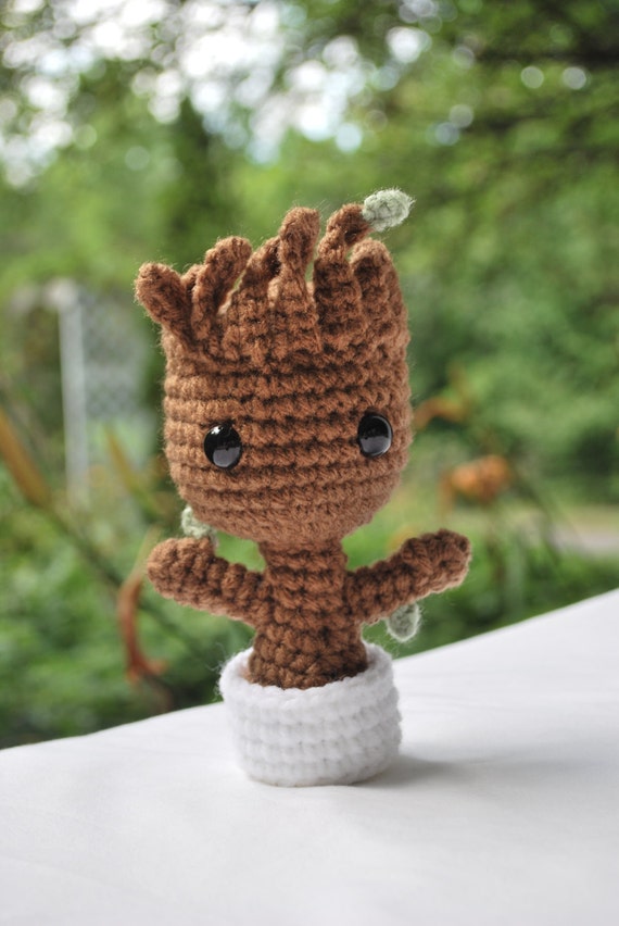 Crochet Little Baby Groot
