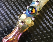 Unique glass peace pipes related items | Etsy