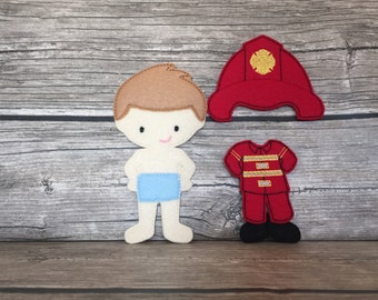 Fireman doll | Etsy