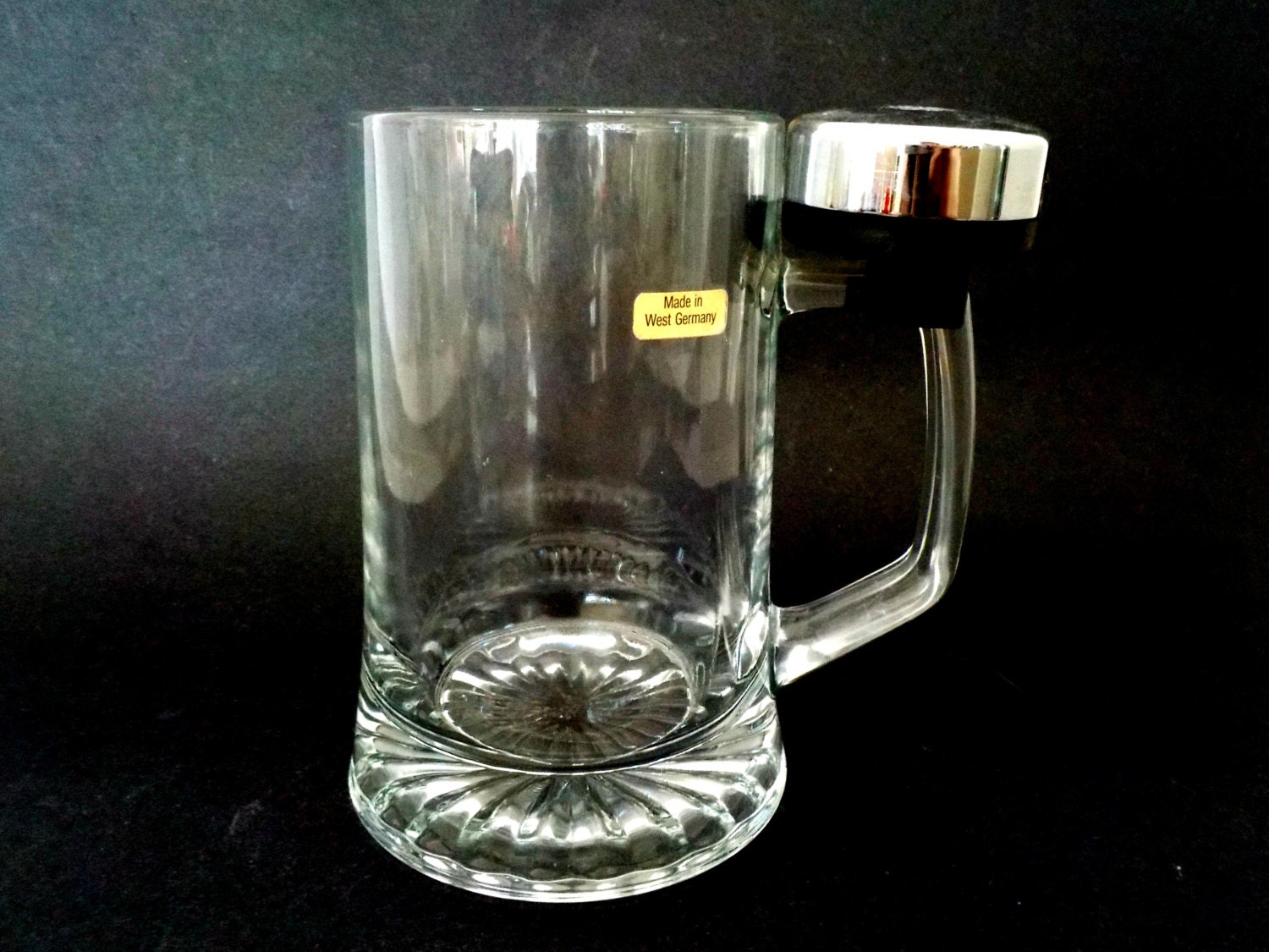 Vintage Beer Mug with Bell Beer Mug with Bicycle Bell Irish