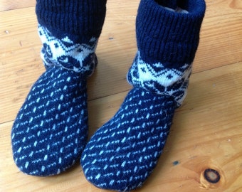 Sweater slippers | Etsy