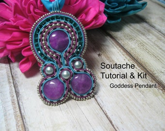 Unique soutache embroidery related items | Etsy