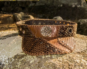 Leather visor | Etsy