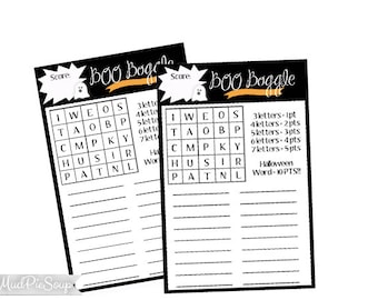 PRINTABLE Halloween Scavenger Hunt 11 riddles and