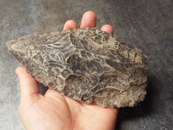 Hand Axe Texas Flint Blade Indian Artifact Prehistoric