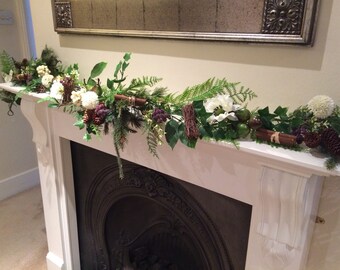 Rustic garland | Etsy