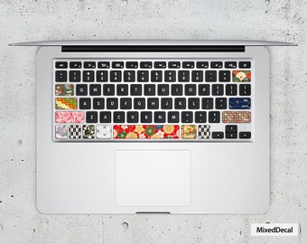 Apple macbook keyboard decal sticker macbook air by MixedDecal
