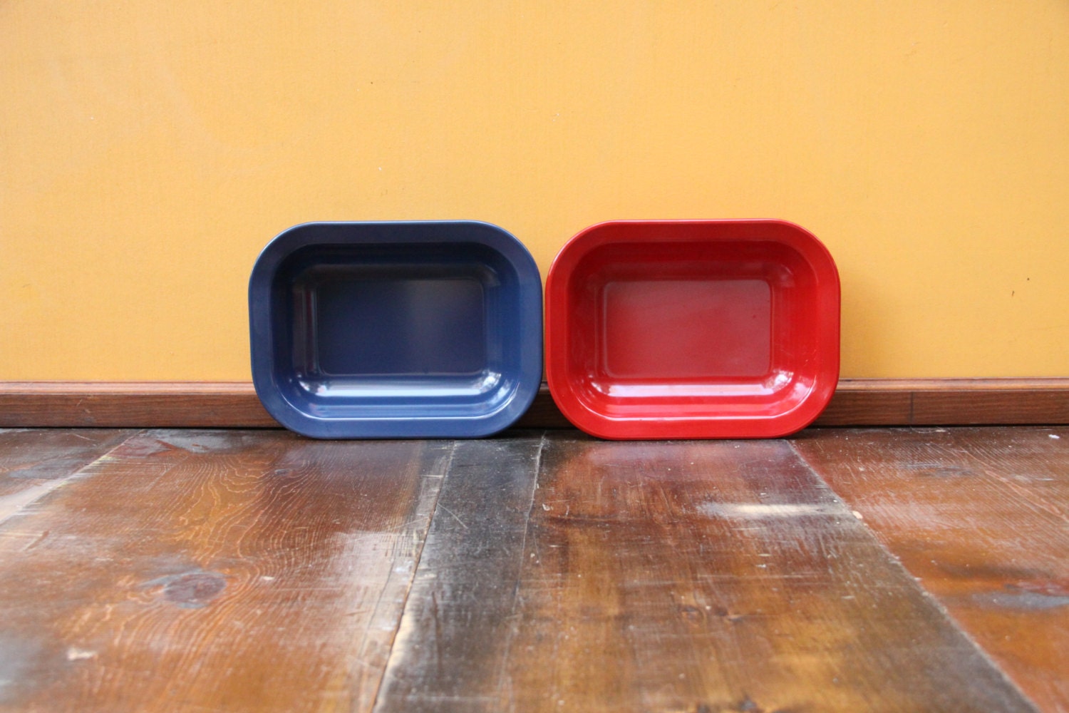 Set of 2 Texas Ware Vintage Serving Bowls *FREE SHIPPING* // Cute Blue ...