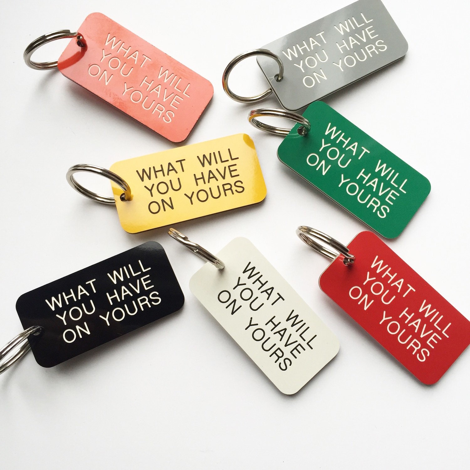 Personalised Locker Style Keyring Keychain Keyfob KeyTag