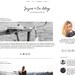 Blogger Template Black and White Blog by BlogaholicDesigns