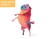 Pug Art Funny Cards Cute Accessories and Pugs Galore by Inkpug
