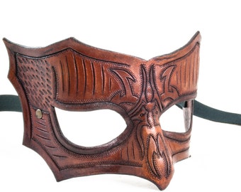 Leather masks | Etsy